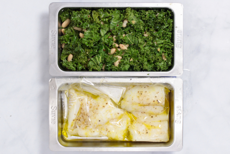 Cod with Kale and Beans – Recette Magazine