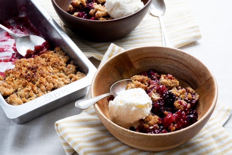 Summer Berry Crumble – Recette Magazine