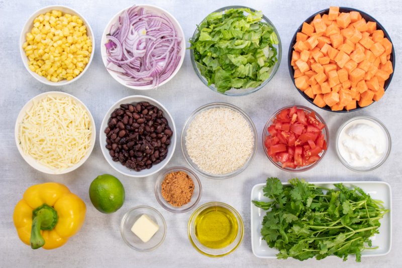 Sweet Potato Burrito Bowl – Recette Magazine