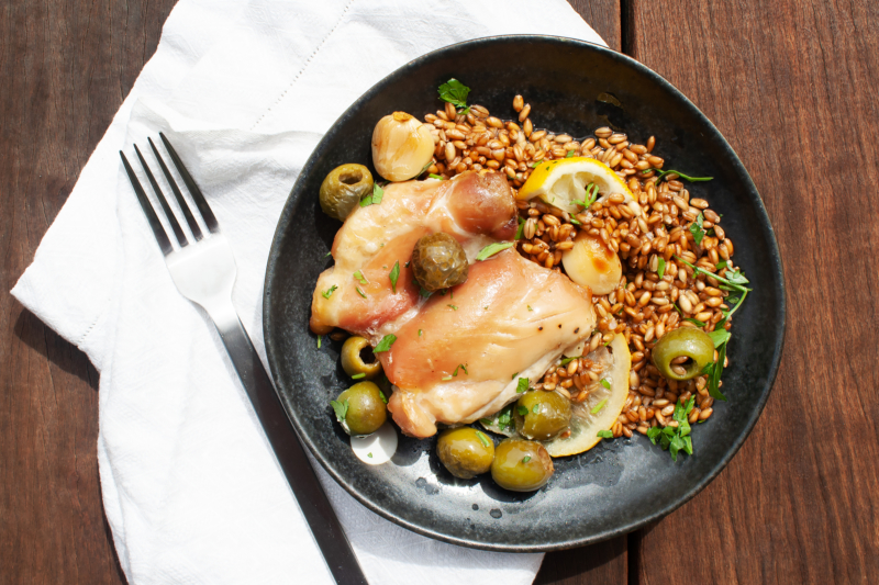 Green Olive Chicken – Recette Magazine