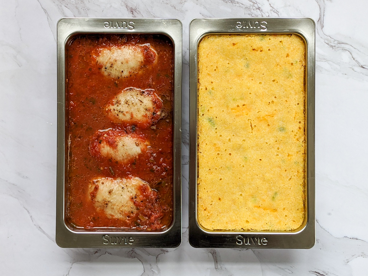 Salsa Chicken and Cheesy Jalapeno Cornbread – Recette Magazine