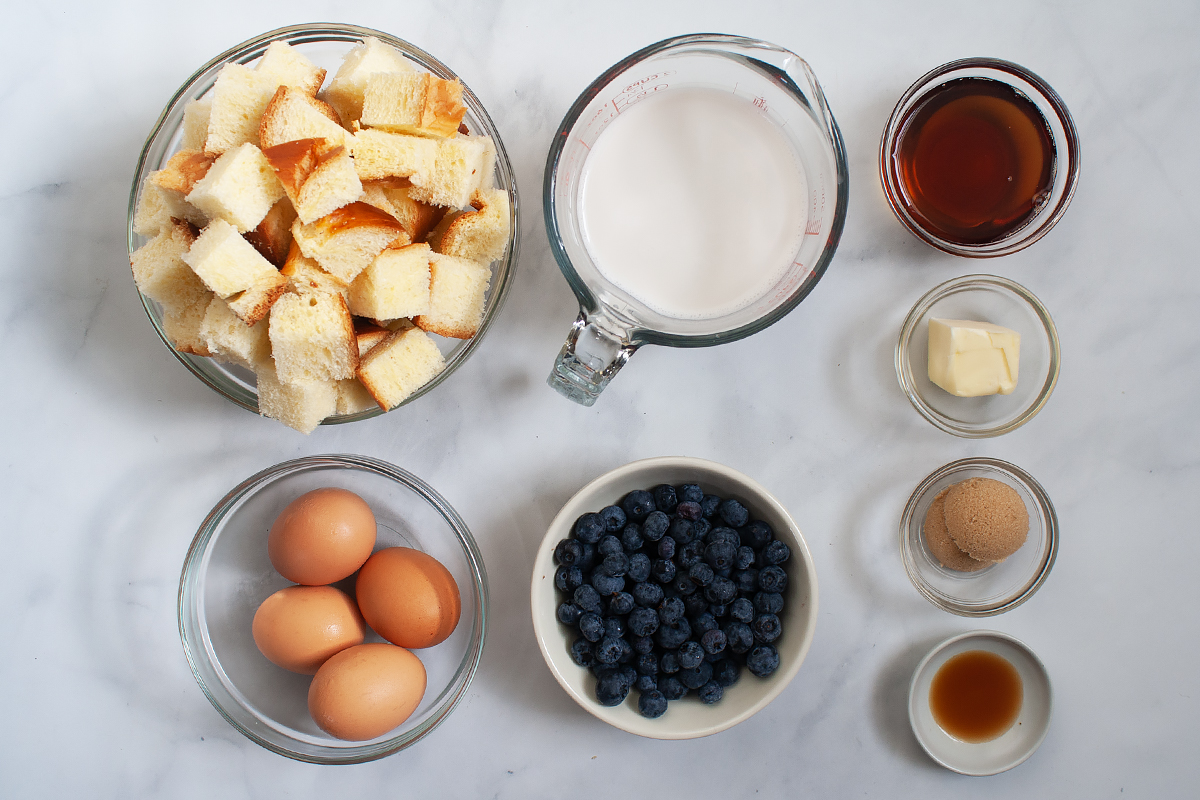 Blueberry Maple Breakfast Strata – Recette Magazine