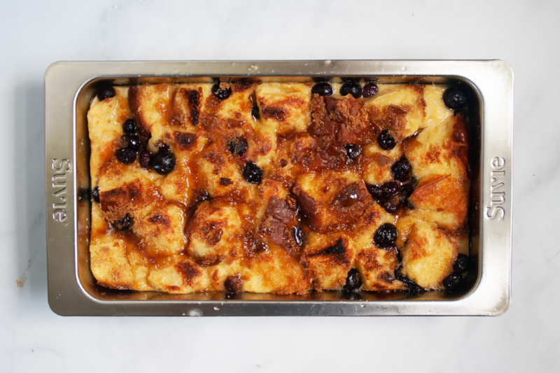 Blueberry Maple Breakfast Strata – Recette Magazine