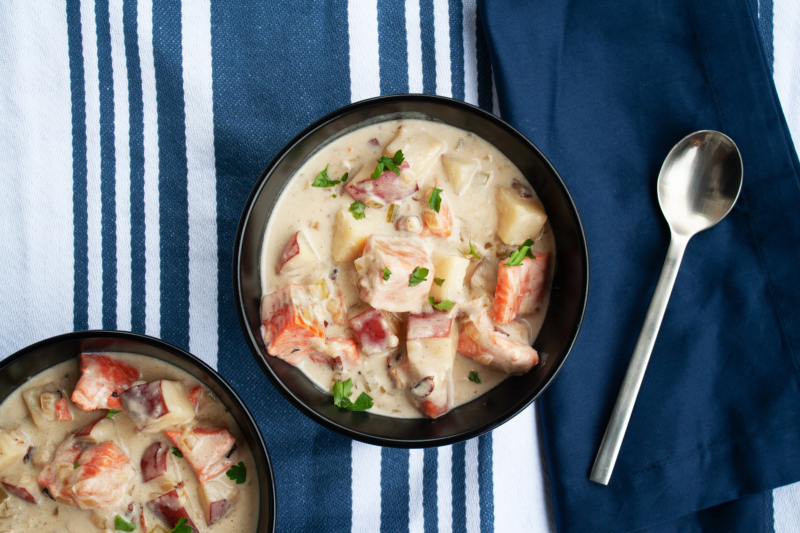 Salmon Chowder – Recette Magazine