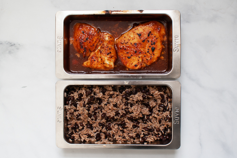 BBQ Chicken Breasts with Rice and Beans – Recette Magazine
