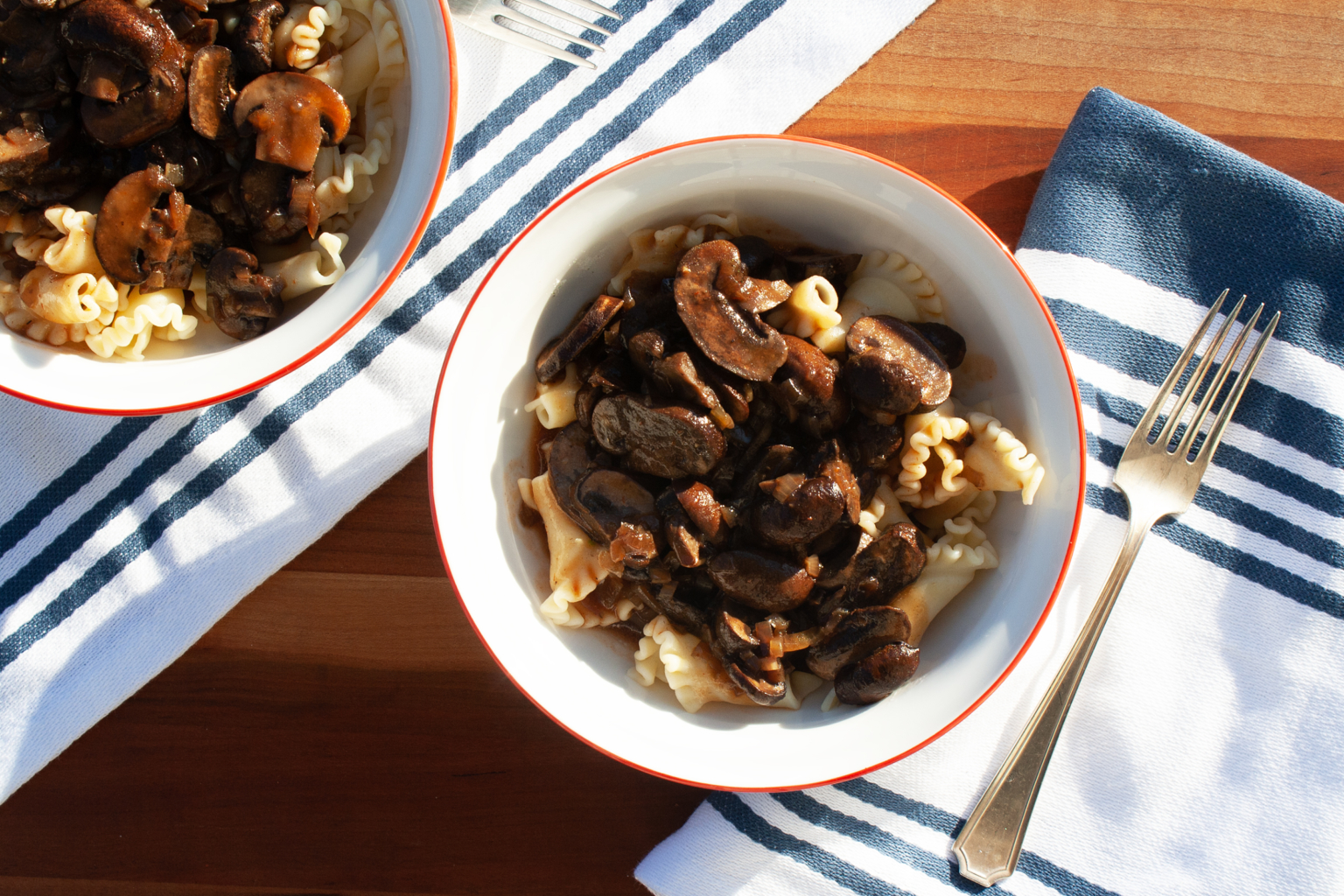 Mushroom Ragout with Pasta – Recette Magazine