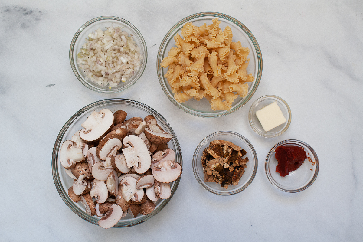 Mushroom Ragout with Pasta – Recette Magazine