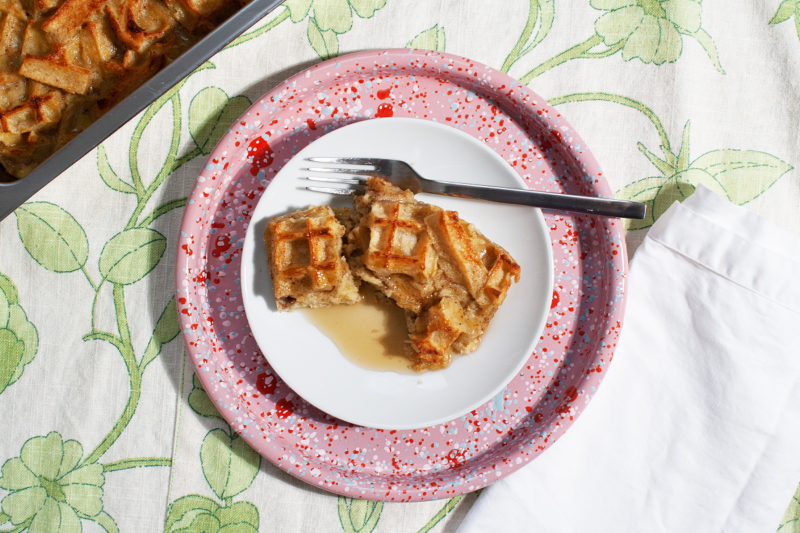 Breakfast Waffle Casserole – Recette Magazine