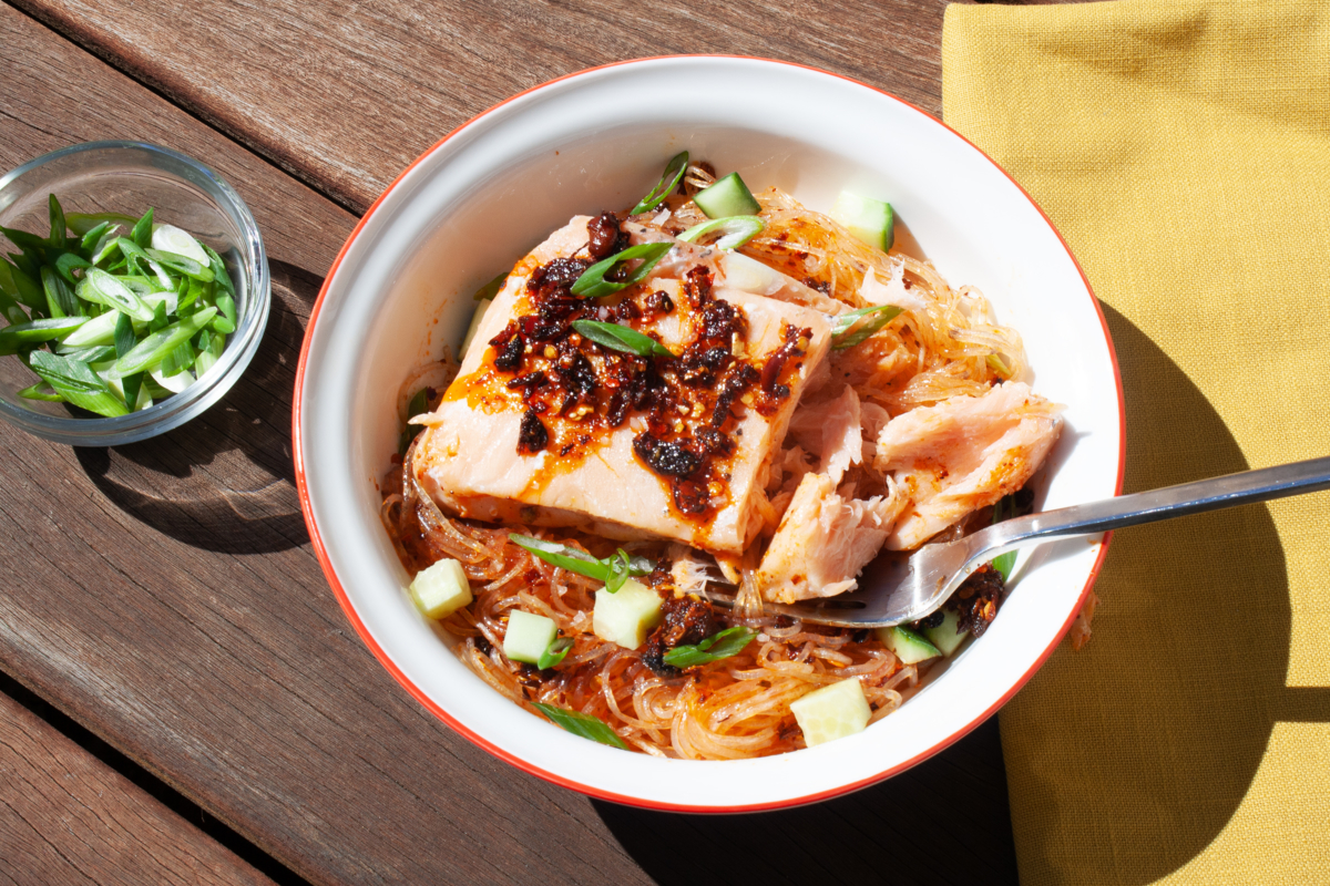 Salmon with Chili Crisp – Recette Magazine