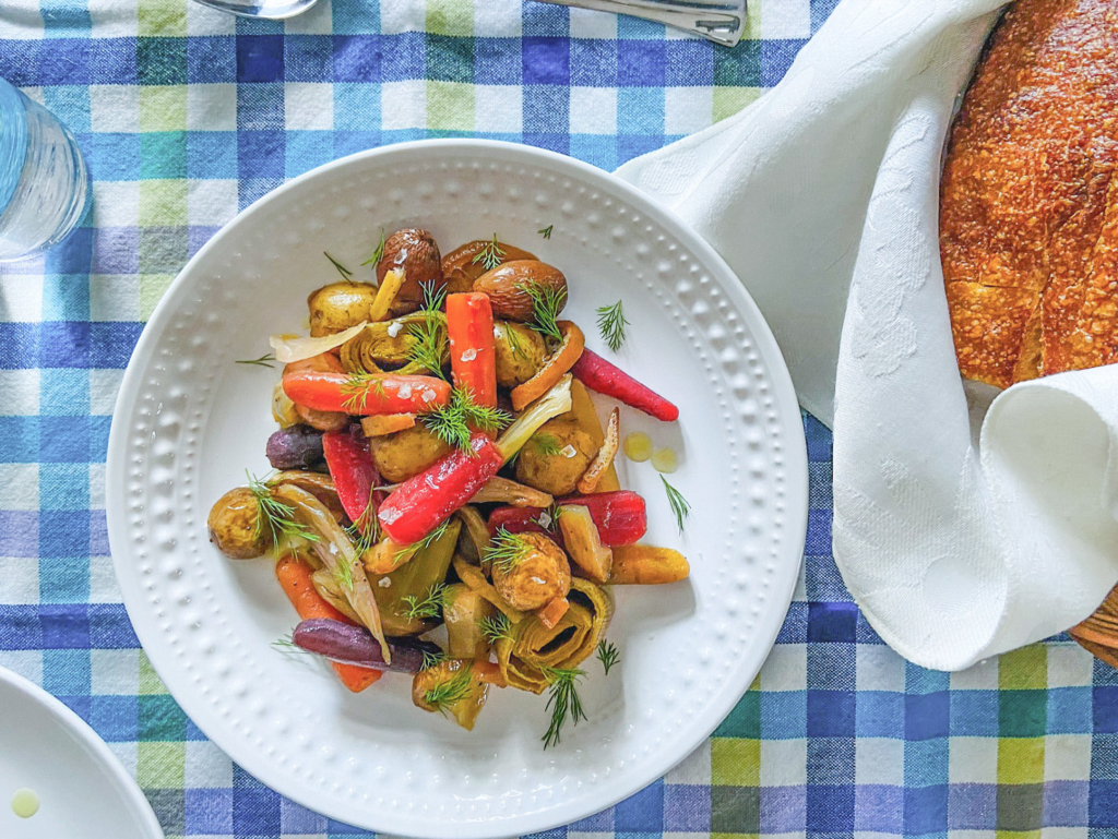 Spring Vegetables Braised in Olive Oil – Recette Magazine