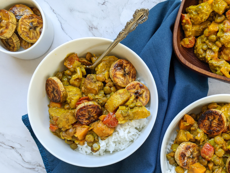 Caribbean Plantain Curry – Recette Magazine