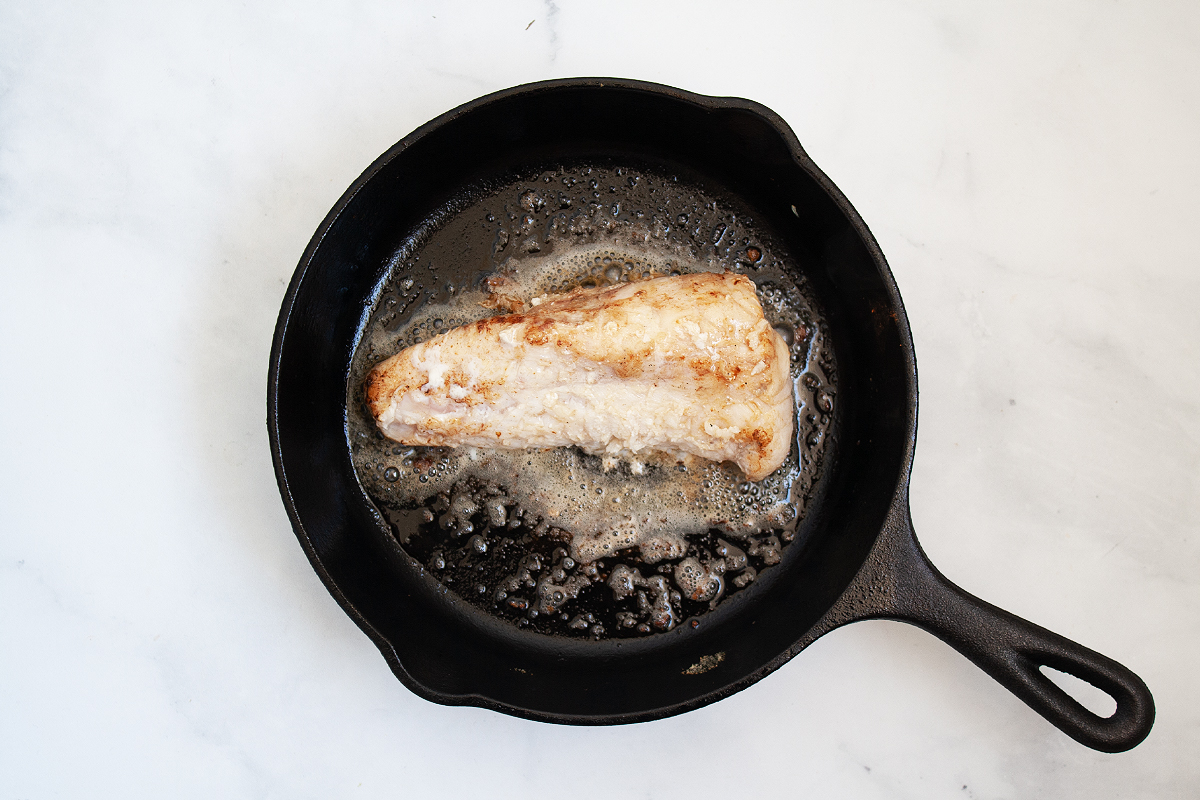 Monkfish with Caper Herb Sauce – Recette Magazine