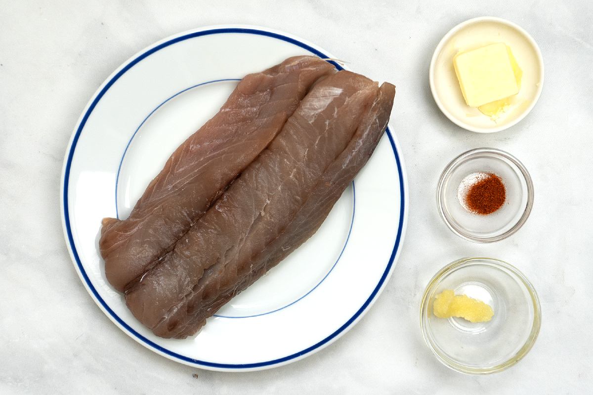 Sous Vide Blue Fish with Smoky Garlic Butter – Recette Magazine