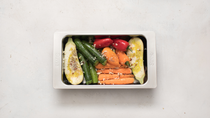 Roasted Baby Vegetables with Ricotta and Hazelnuts – Recette Magazine