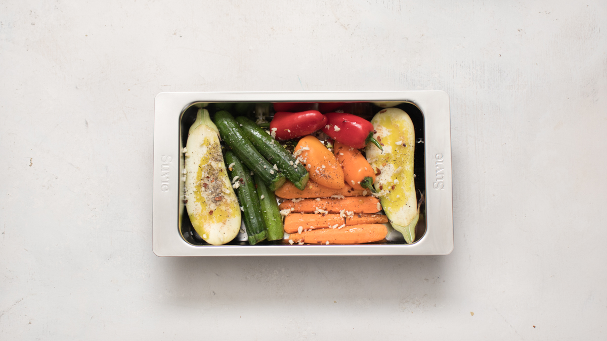 Roasted Baby Vegetables with Ricotta and Hazelnuts – Recette Magazine