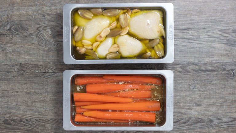 Garlic Confit Chicken with Braised Carrots – Recette Magazine