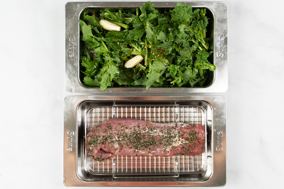 Roast Pork Tenderloin with Broccoli Rabe – Recette Magazine