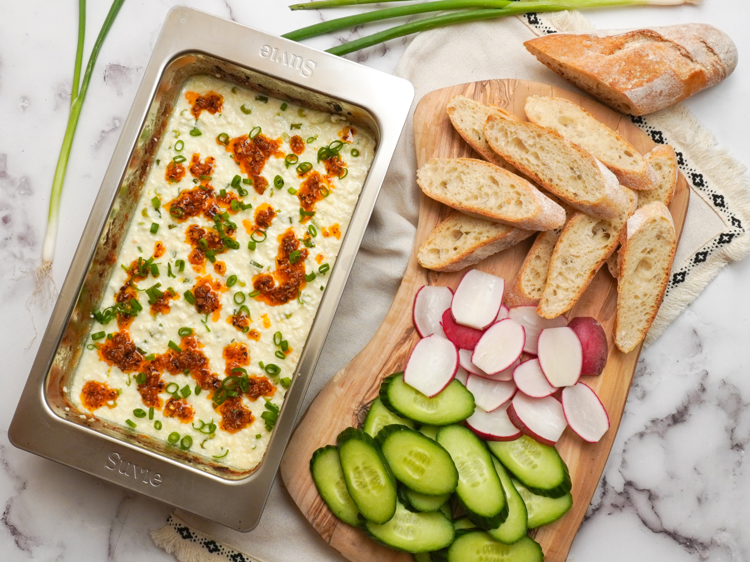 Cheesy Baked Ricotta Dip – Recette Magazine