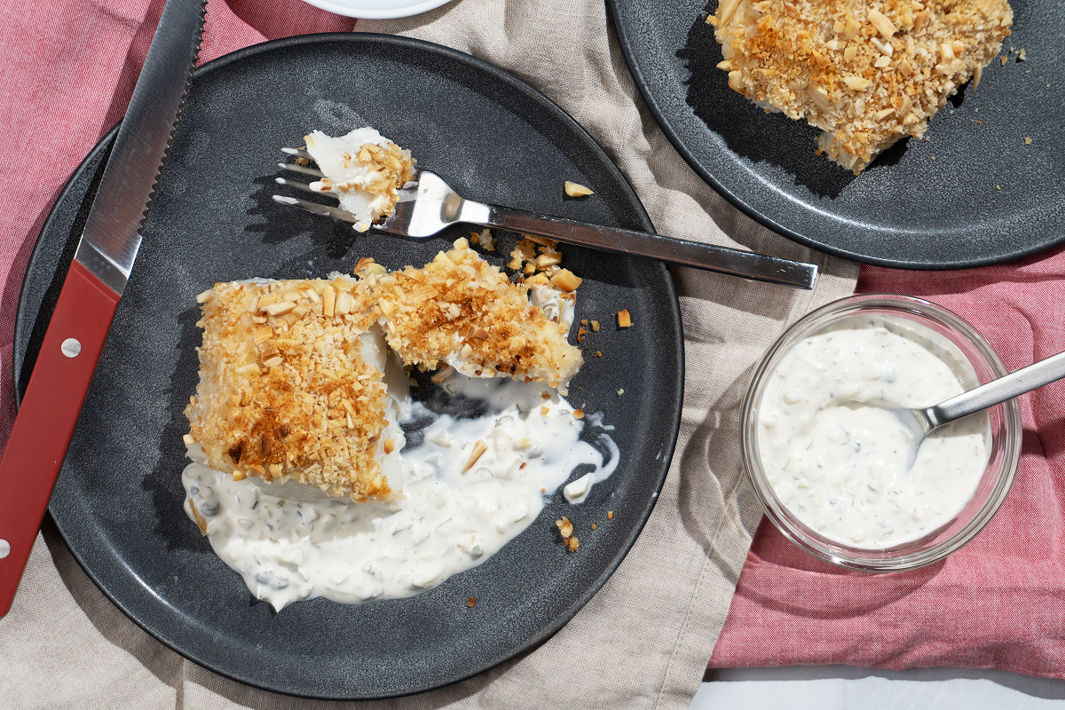 Crispy Cod with Tartar Sauce – Recette Magazine