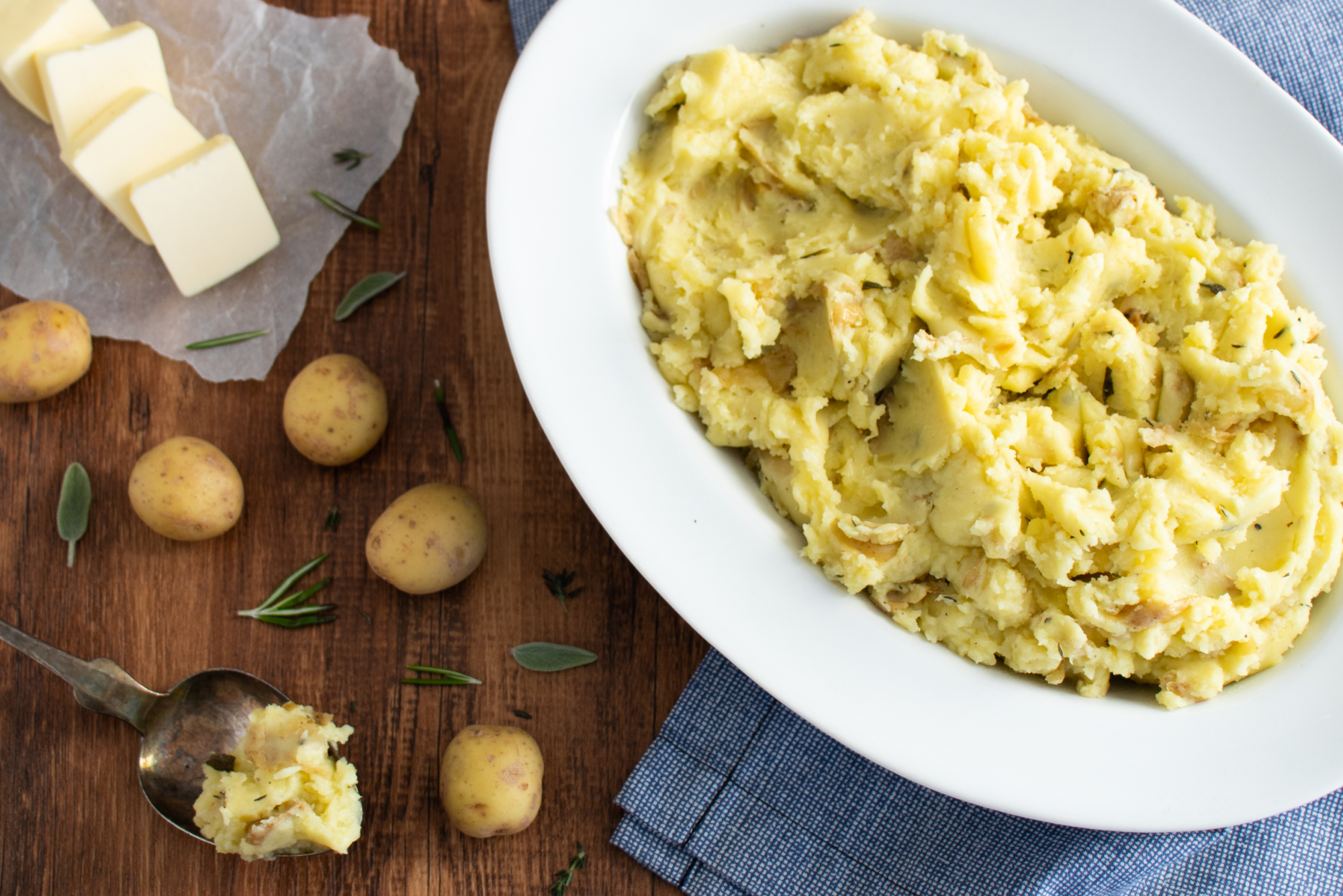 Herb Roasted Mashed Potatoes – Recette Magazine