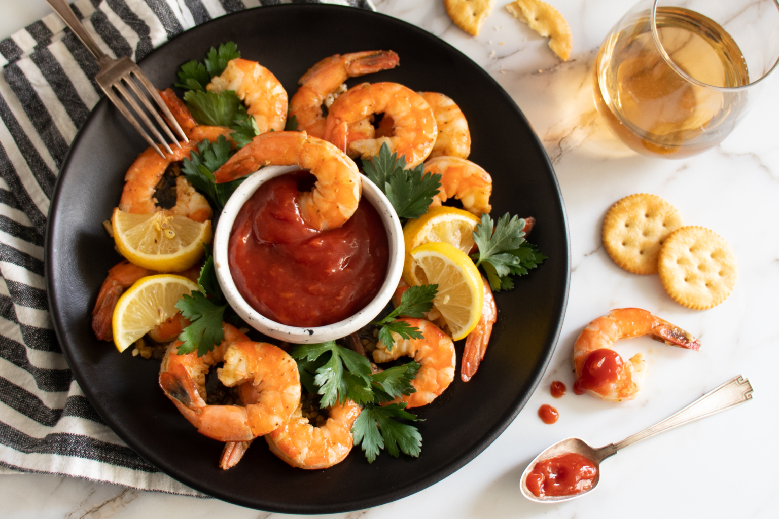 Roasted Shrimp Cocktail – Recette Magazine