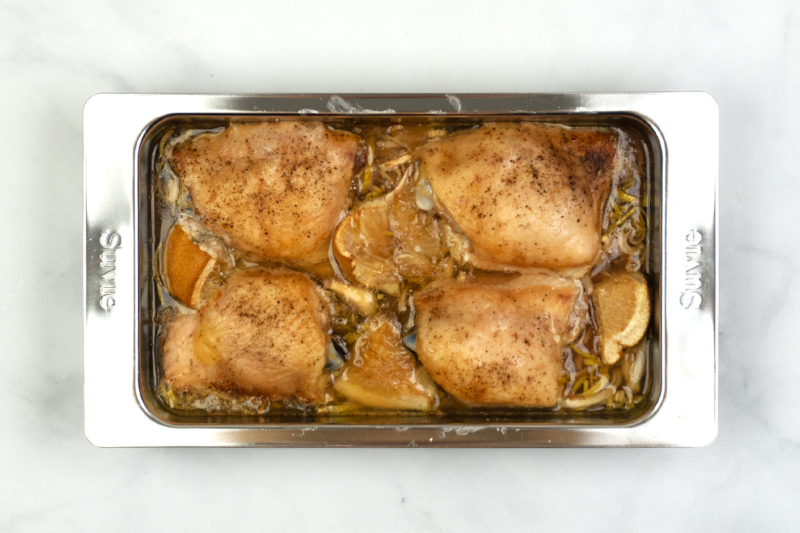 Braised Lemon Chicken with Hearty Greens – Recette Magazine