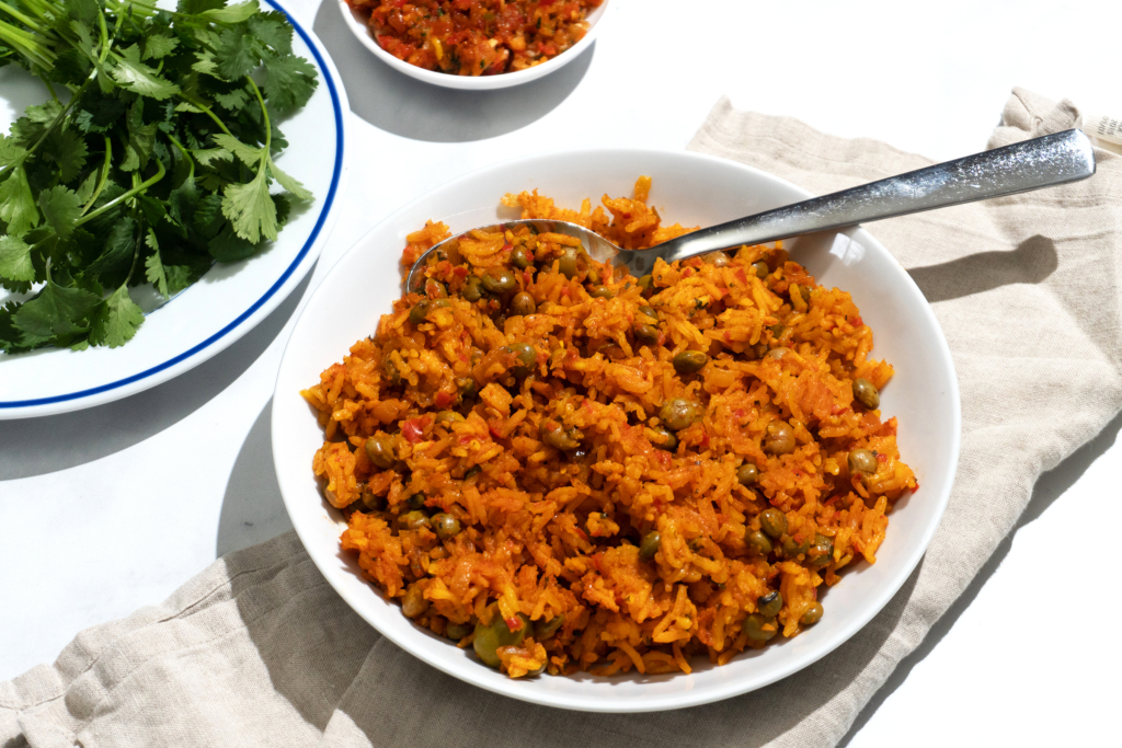 Arroz con Gandules (Rice and Pigeon Peas) – Recette Magazine