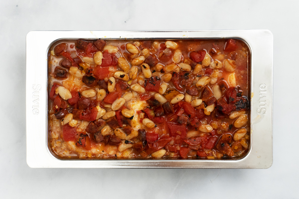 Spicy Cod with Chorizo and Beans – Recette Magazine