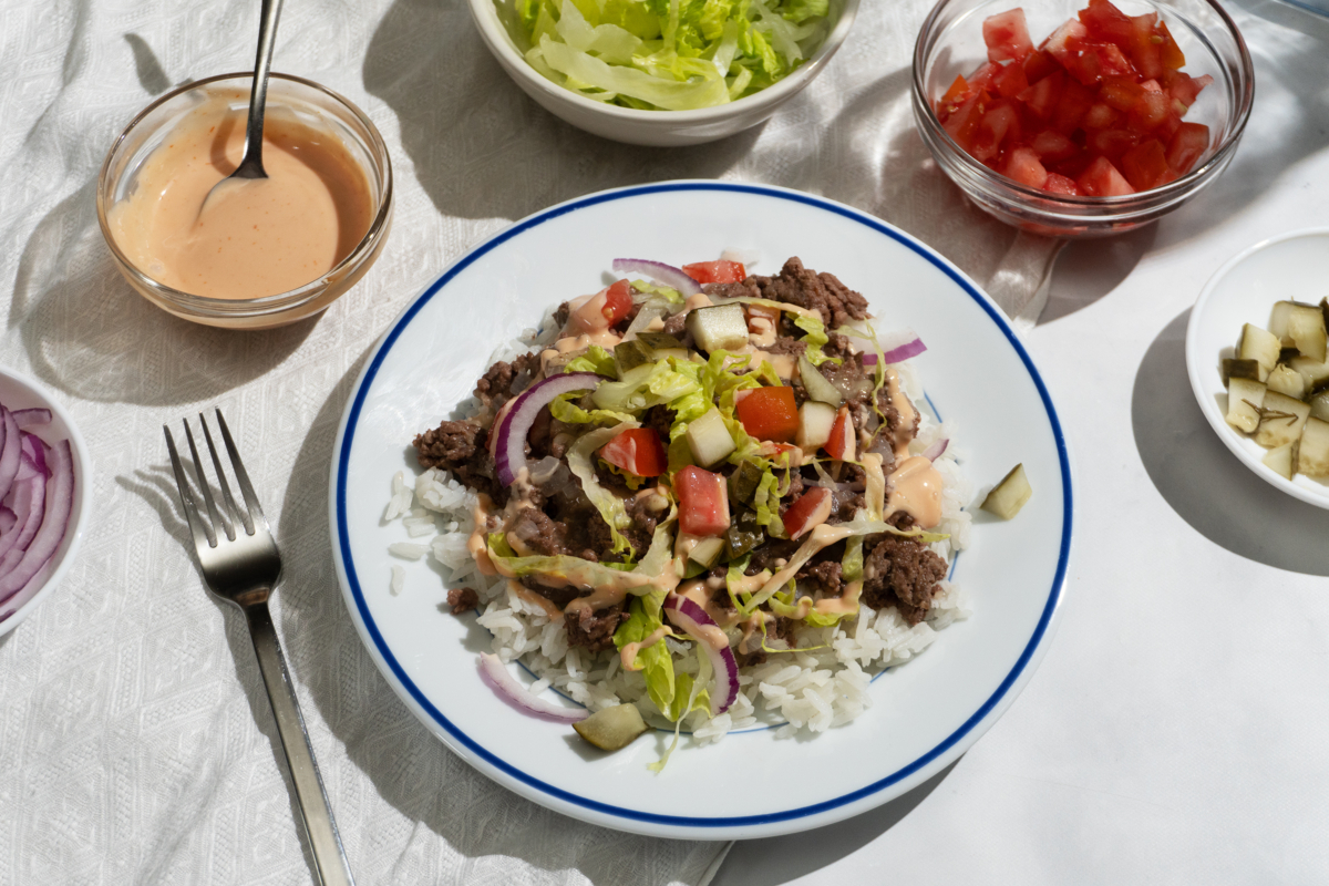 Cheeseburger Rice – Recette Magazine