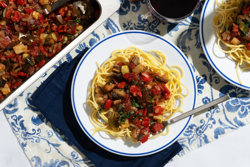 Ratatouille Pasta – Recette Magazine