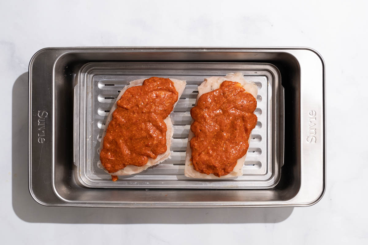 Meal Card: Chicken with Red Pepper Pesto – Recette Magazine