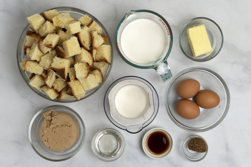 Miso Caramel Bread Pudding – Recette Magazine