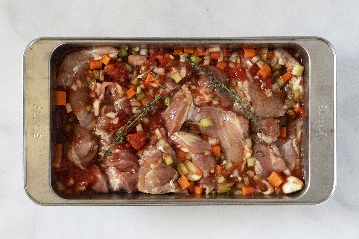 Hearty Chicken Ragout with Buttered Noodles – Recette Magazine