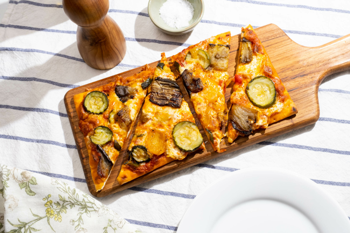 Meal Card: Grilled Vegetable Flatbread – Recette Magazine