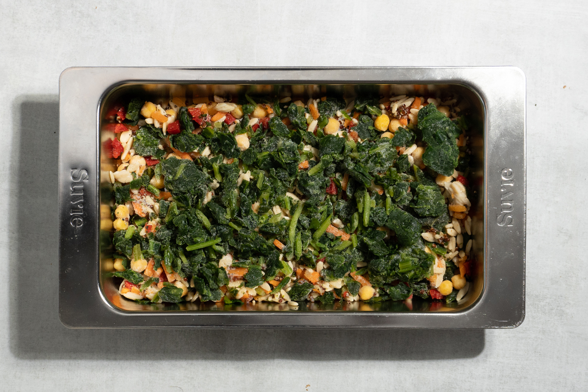 Crispy Falafel and Garlic Sauce with Whole Grain Orzo and Kale ...