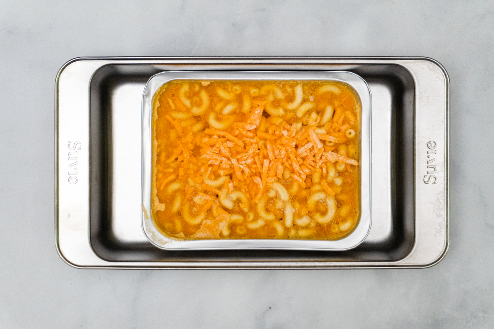 Meal Card: Creamy Cheddar Mac & Cheese with Green Beans – Recette Magazine