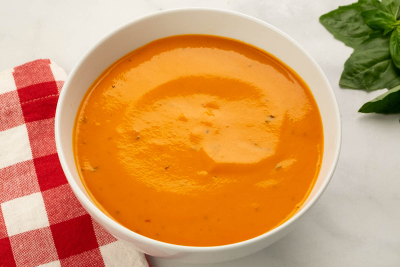 Meal Card: Creamy Tomato Soup – Recette Magazine