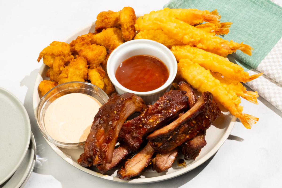 Meal Card: Pu Pu Platter with Shrimp, Ribs, and Chicken – Recette Magazine